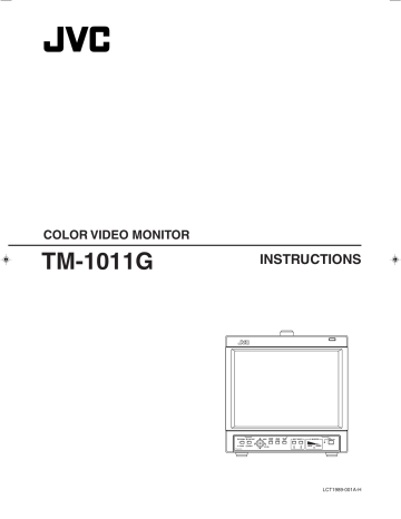 JVC TM-1011 Instructions Manual | Manualzz