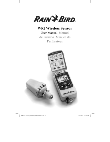 Rain Bird WR2 User Manual | Manualzz