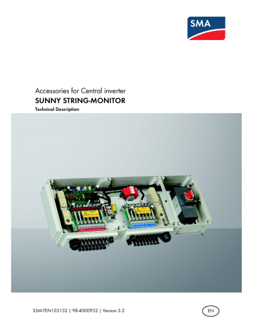 SMA SUNNY STRING-MONITOR Technical Description | Manualzz