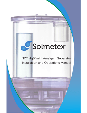 Solmetex NXT Hg5 mini Installation And Operation Manual | Manualzz