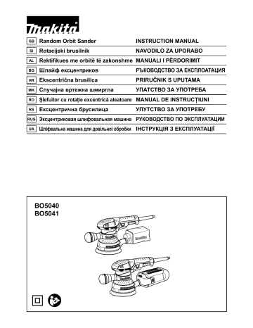 Makita BO5040, BO5041 Instruction Manual | Manualzz