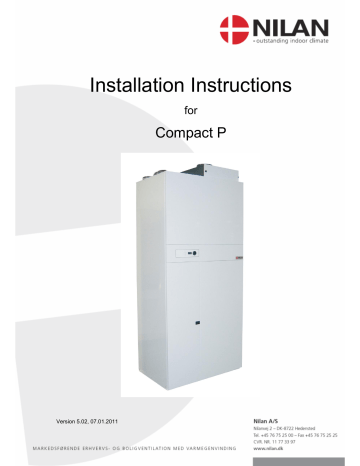 nilan Compact P Installation Instructions Manual | Manualzz