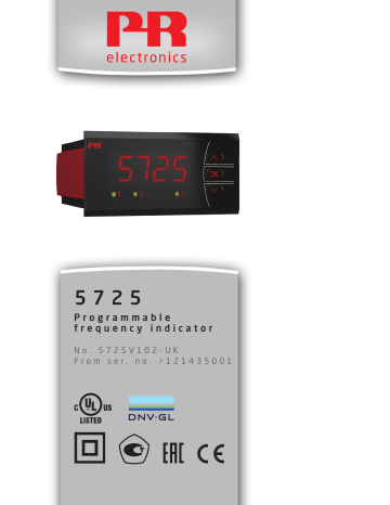 PR 5725 Manual | Manualzz