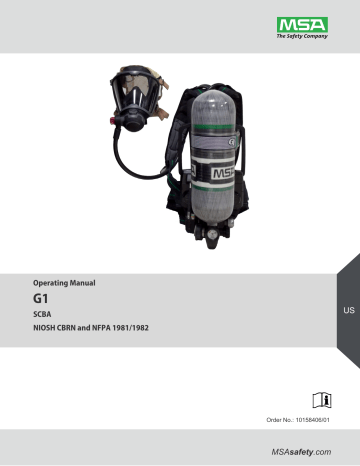 MSA G1 SCBA Operating Manual | Manualzz
