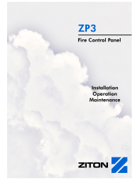 Ziton ZP3 - Installation and Maintenance Manual, Installation, Use and ...