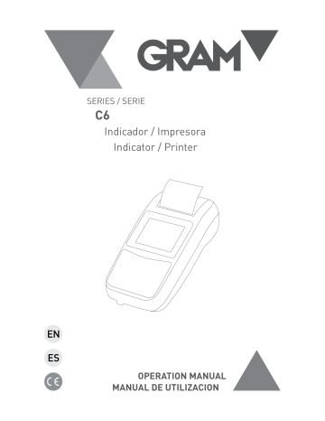 Gram C6 SERIES Operation Manuals | Manualzz