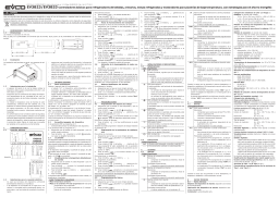 Evco EV3B23N7 - Instructions