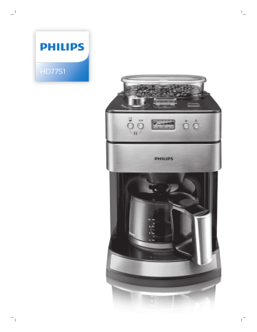 Philips HD7751/00 Grind & Brew 咖啡机 User Manual | Manualzz