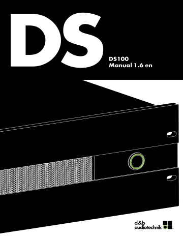 d&b DS100 Manual | Manualzz