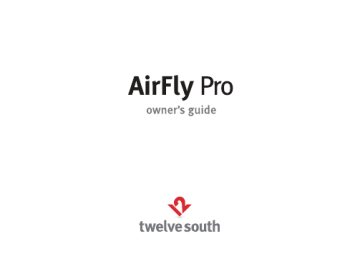 twelcesouth AirFly Pro User Guide | Manualzz