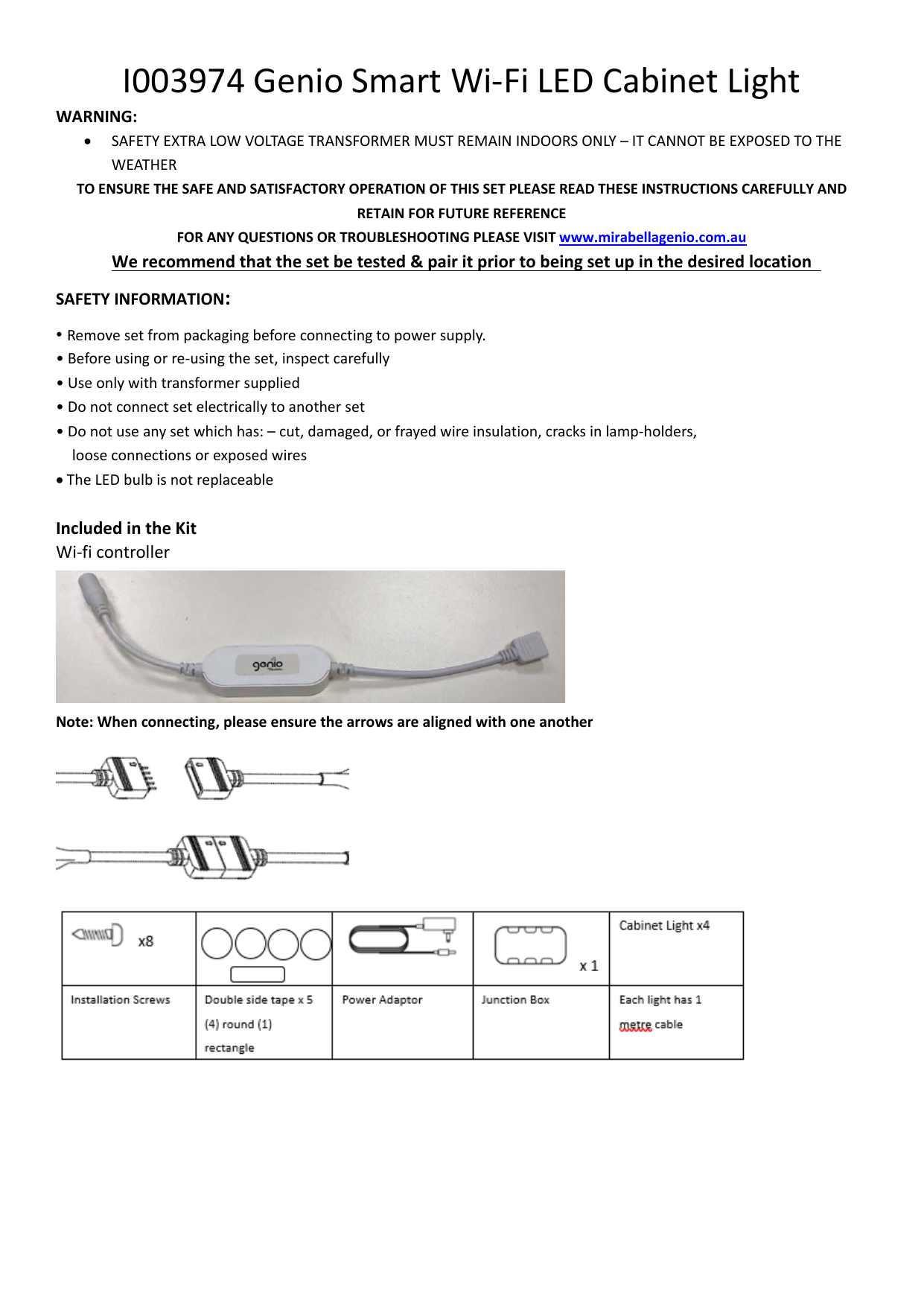 Mirabella Genio Light Bulb Instructions Seller | www.oceanproperty.co.th