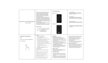 ziosk Z600 Pro Android POS Terminal User Guide | Manualzz