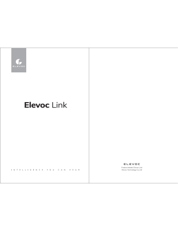 ELEVOC MGA295574 LINK Wireless Headset User Guide | Manualzz