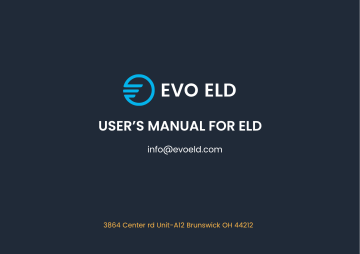 EVO ELD App User Guide | Manualzz