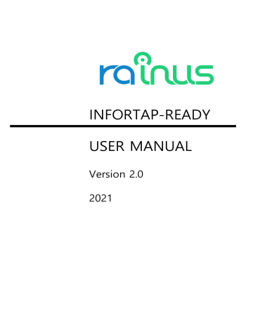rainus InforTab-Ready Electronic Shelf Label System User Manual | Manualzz
