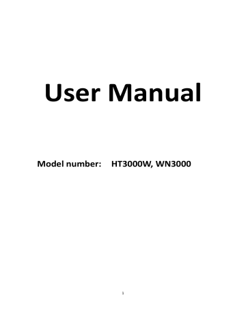Delmhorst HT3000W Thermo-Hygrometer User Manual | Manualzz