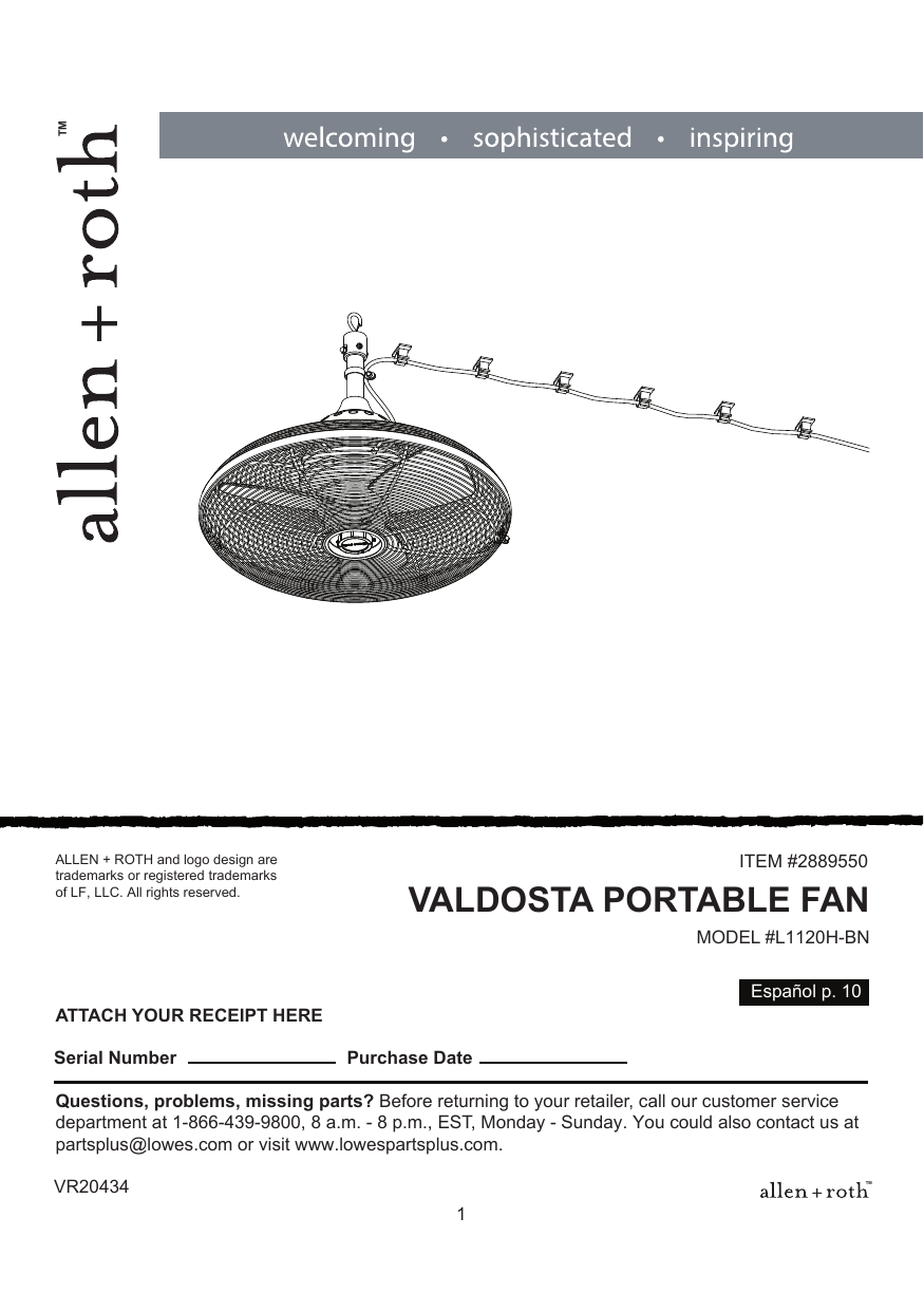Allen And Roth Ceiling Fan Instructions | Shelly Lighting