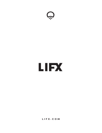 LIFX LFSWBLKT4FAU Smart Light Switch Instruction manual | Manualzz