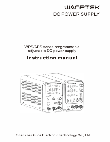 WANPTEK WPS Series WPS305H Programmable Adjustable DC Power Supply ...