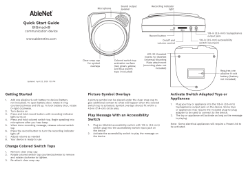 AbleNet 10000041 BIGmack Communication Device User Guide | Manualzz