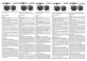 MAXXTER ACT-BCAM-01 HD Body Cam User Manual | Manualzz