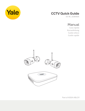 Yale SV-4C-2DB4MX Smart Home CCTV WiFi Kit User Guide | Manualzz