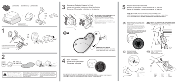 Zodiac Robotic Pool Cleaner User Guide | Manualzz
