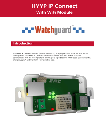 Watchguard HYYP IP Connect Installation Guide | Manualzz