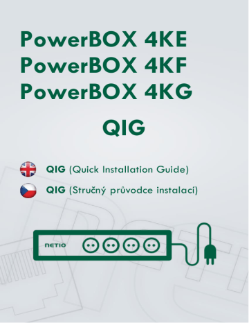 NETIO PowerBOX 4KE Smart Power Strip User Guide | Manualzz