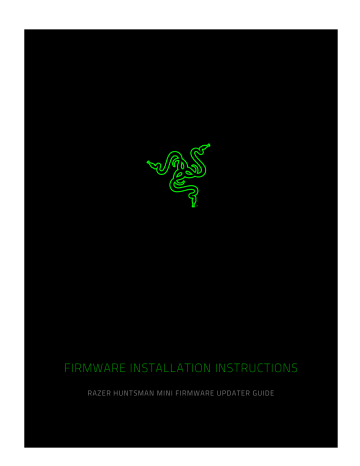 Razer RZ03-03390 Huntsman Mini Keyboard Installation Guide | Manualzz