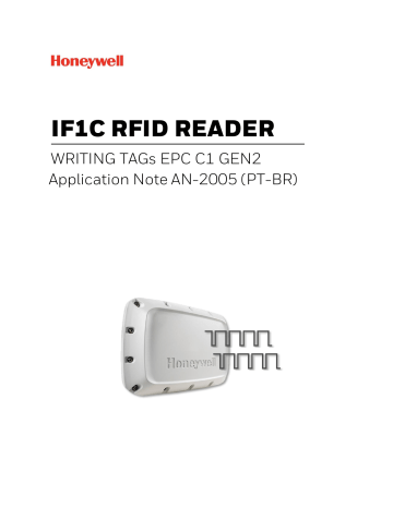 Honeywell IF1C RFID READER Guia de usuario | Manualzz