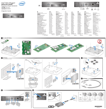 Intel NUC 8 Rugged BKNUC8CCHKRN NUC8CHK User Guide | Manualzz