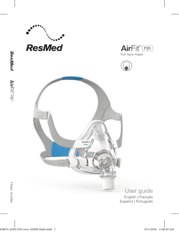 ResMed AirFit F20 Full Face CPAP Mask User Guide | Manualzz