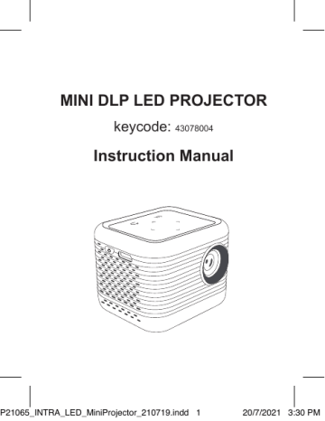 Kmart Mini DLP LED Projector Instruction manual | Manualzz