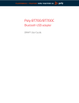 Poly BT700 Bluetooth USB Adapter User Guide | Manualzz