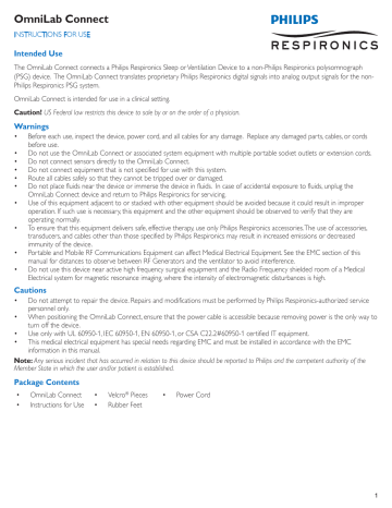 Philips OmniLab Connect Instructions | Manualzz