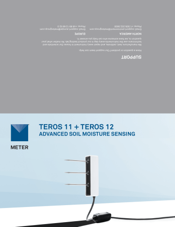 METER TEROS 12 Advanced Soil Moisture Sensing User Guide | Manualzz