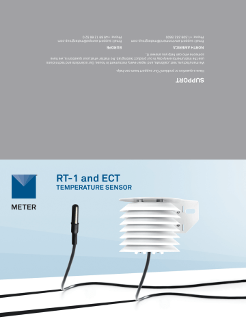 METER RT-1 Temperature Sensor User Guide | Manualzz