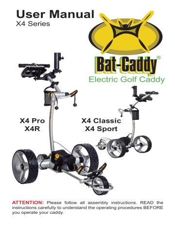 Bat-Caddy Electric Golf Caddy User Manual | Manualzz