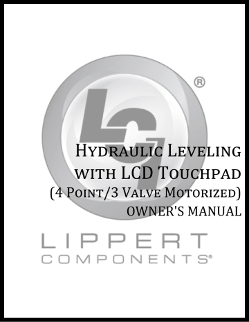 LIPPERT Hydraulic Leveling Owner’s Manual | Manualzz