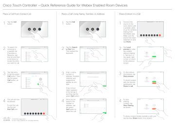 Cisco Touch 10 Controller User Guide | Manualzz
