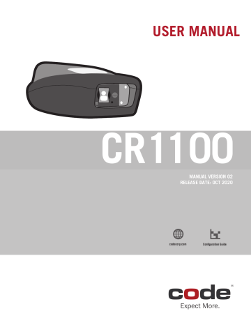 code CR1100 Code Reader Kit User Manual | Manualzz