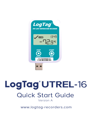 LogTag Utrel-16 Temperature Data Logger User Guide | Manualzz