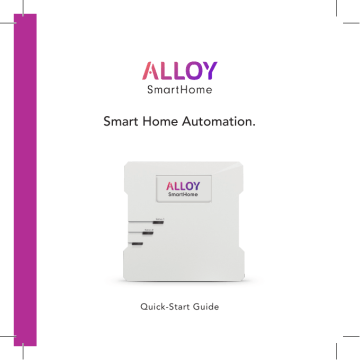 ALLOY Smart Home Automation User Guide | Manualzz
