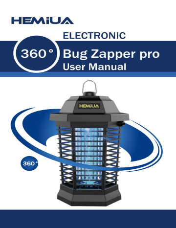 HEMIUA Electronic Bug Zapper Pro User Manual | Manualzz