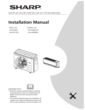 Sharp Air Conditioner User Manual | Manualzz