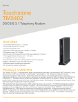 Touchstone TM3402 Datasheet | AI Chat & PDF Download | Manualzz