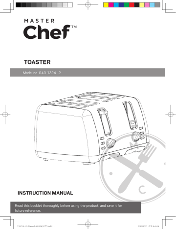 MASTER Chef Toaster Instruction manual | Manualzz