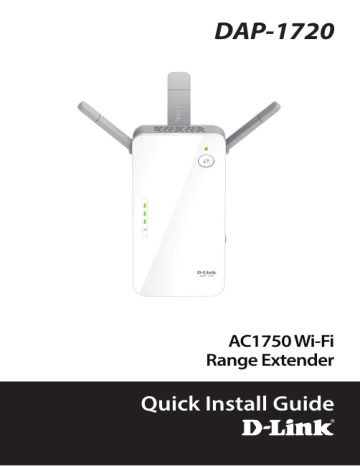D-Link Range Extender Quick Install Guide | Manualzz