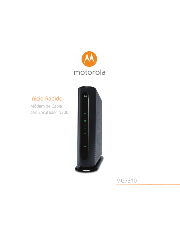 Motorola Cable Modem Plus N450 Router Guía del usuario | Manualzz